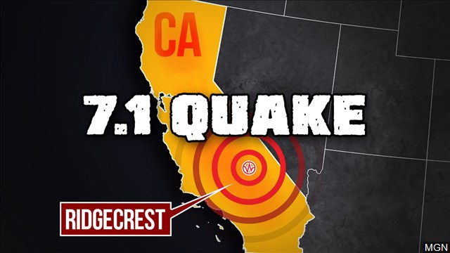 Southern California reels from magnitude 7.1 quake