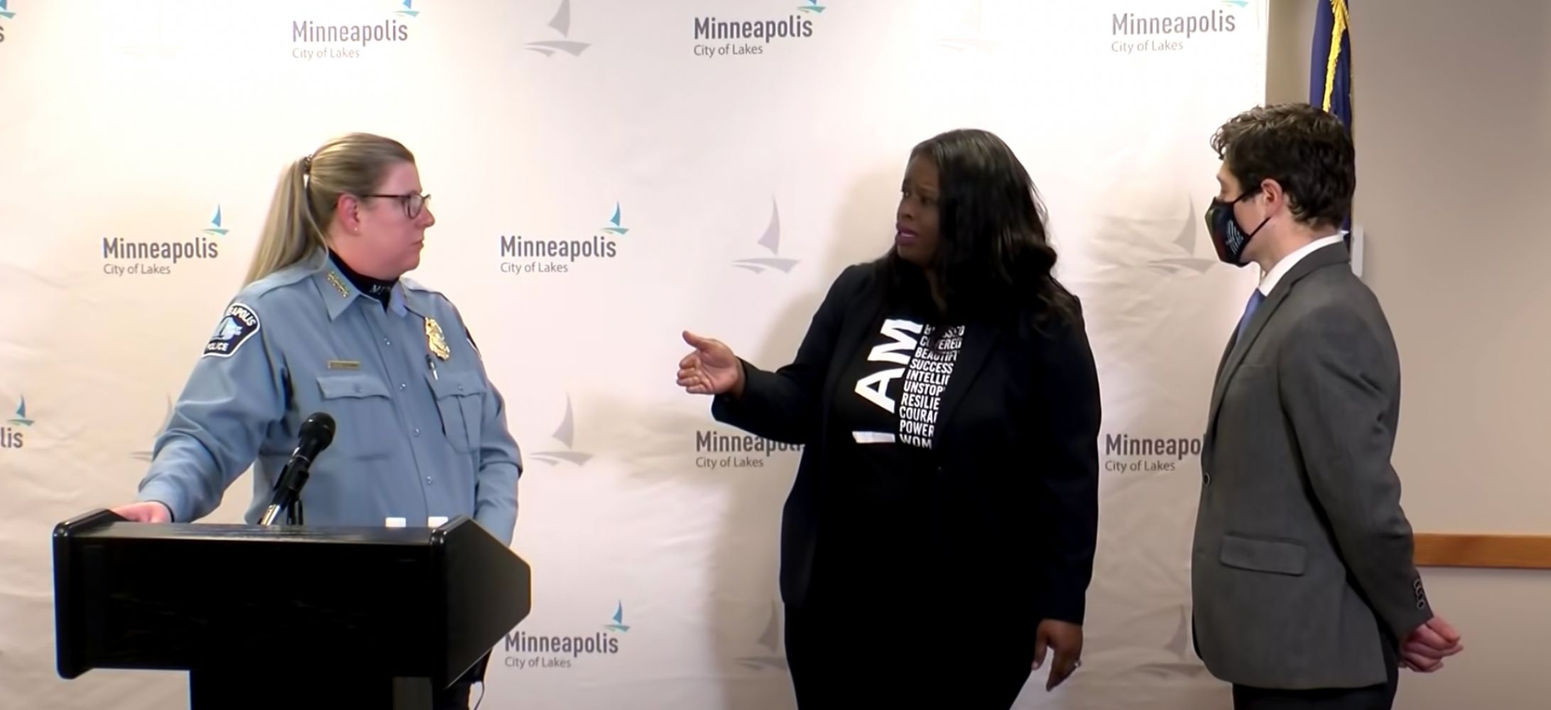 Minneapolis leadership challenged at Amir Locke press conference