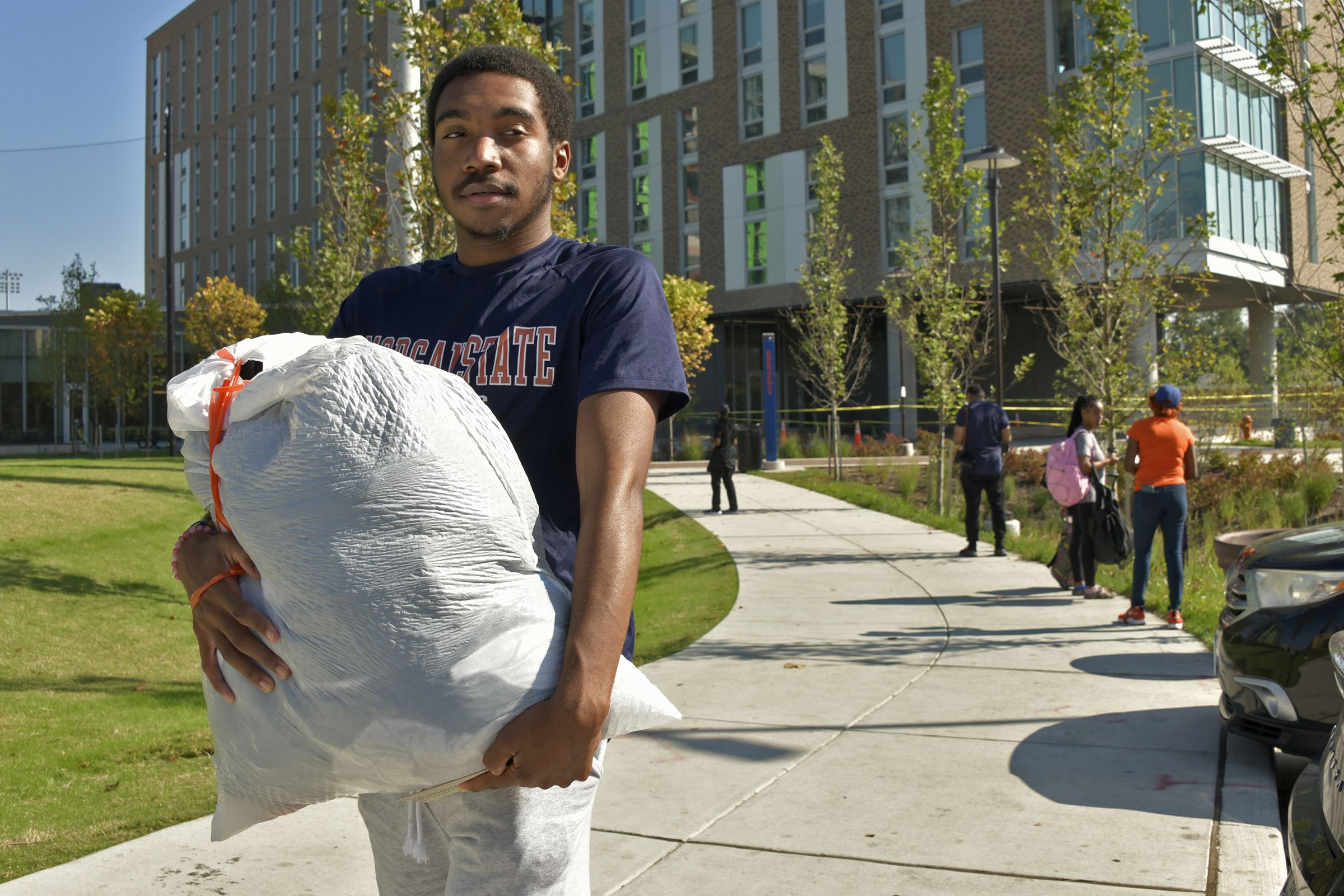 Morgan State University students respond to campus shooting