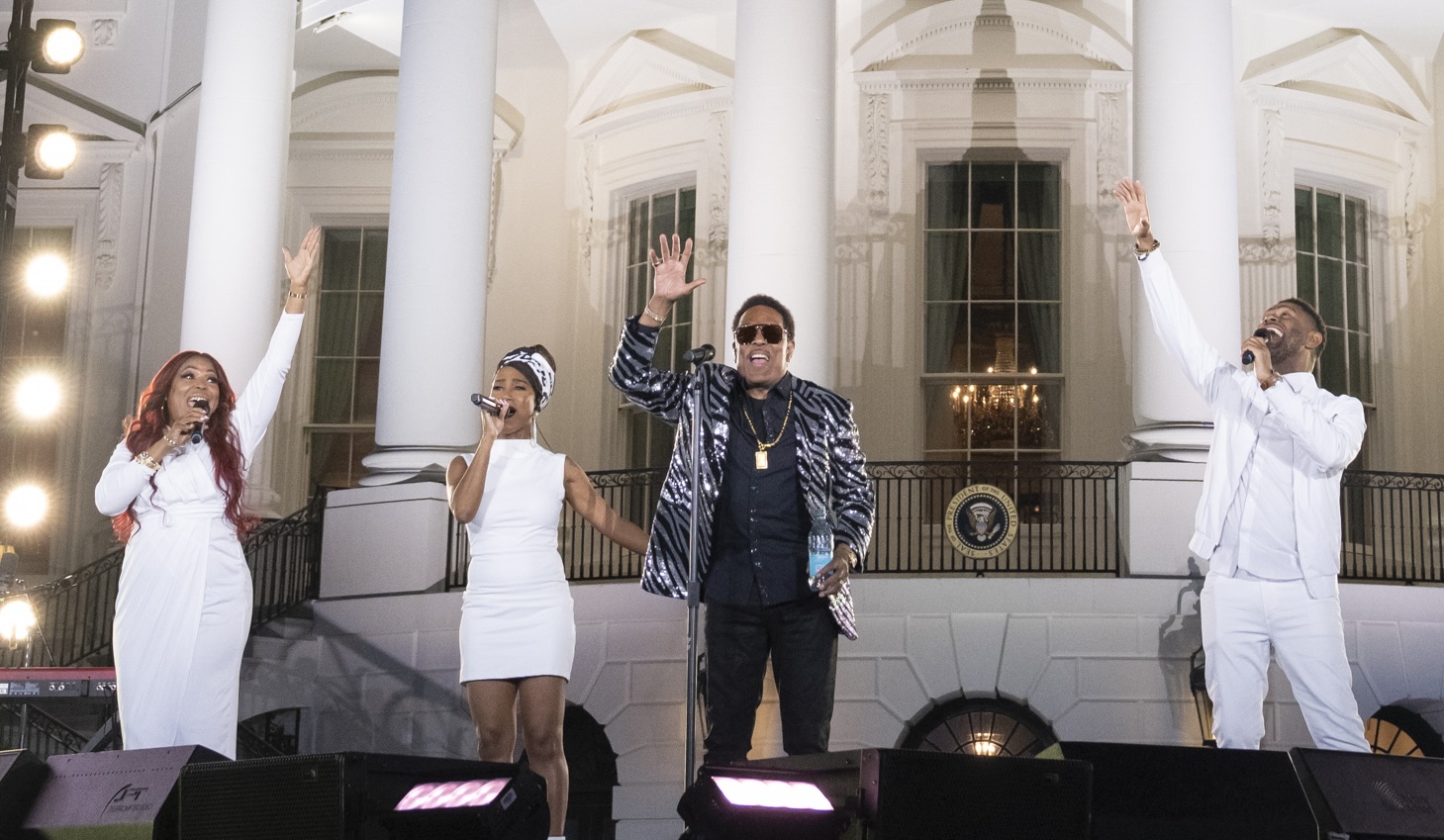 White House Celebrates Juneteenth with Headliners Charlie Wilson, Patti ...