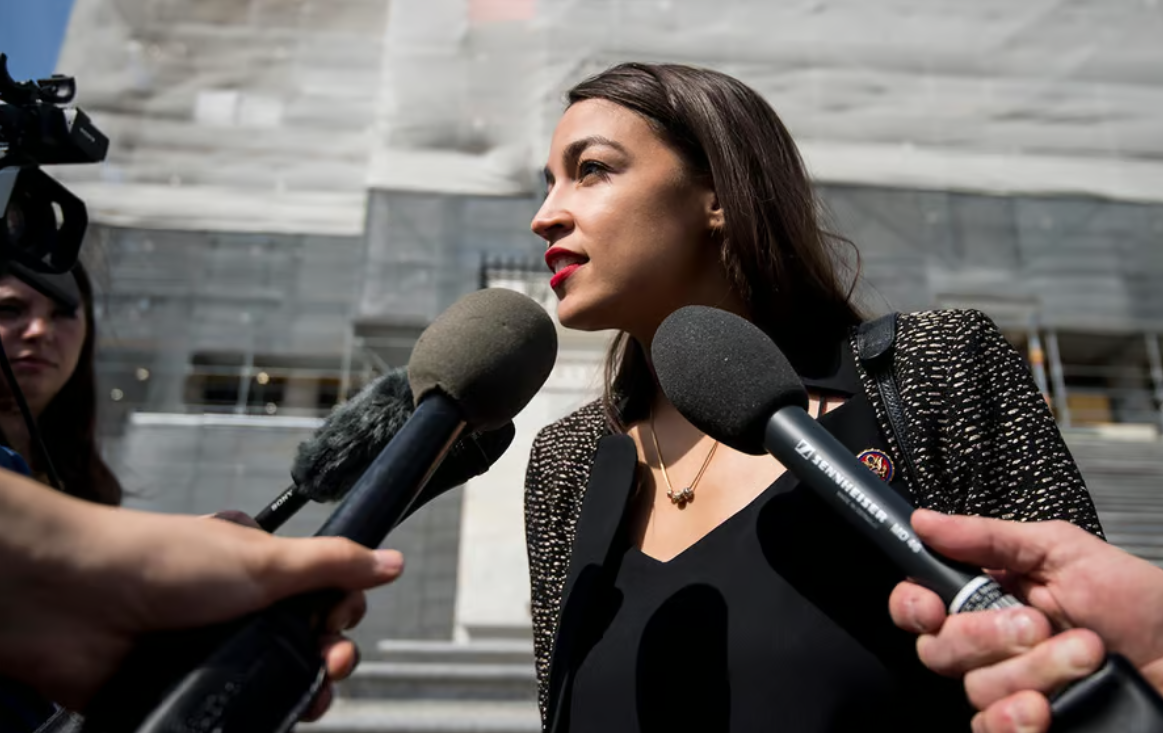 'Put your name on it': AOC calls out anonymous attacks on Biden